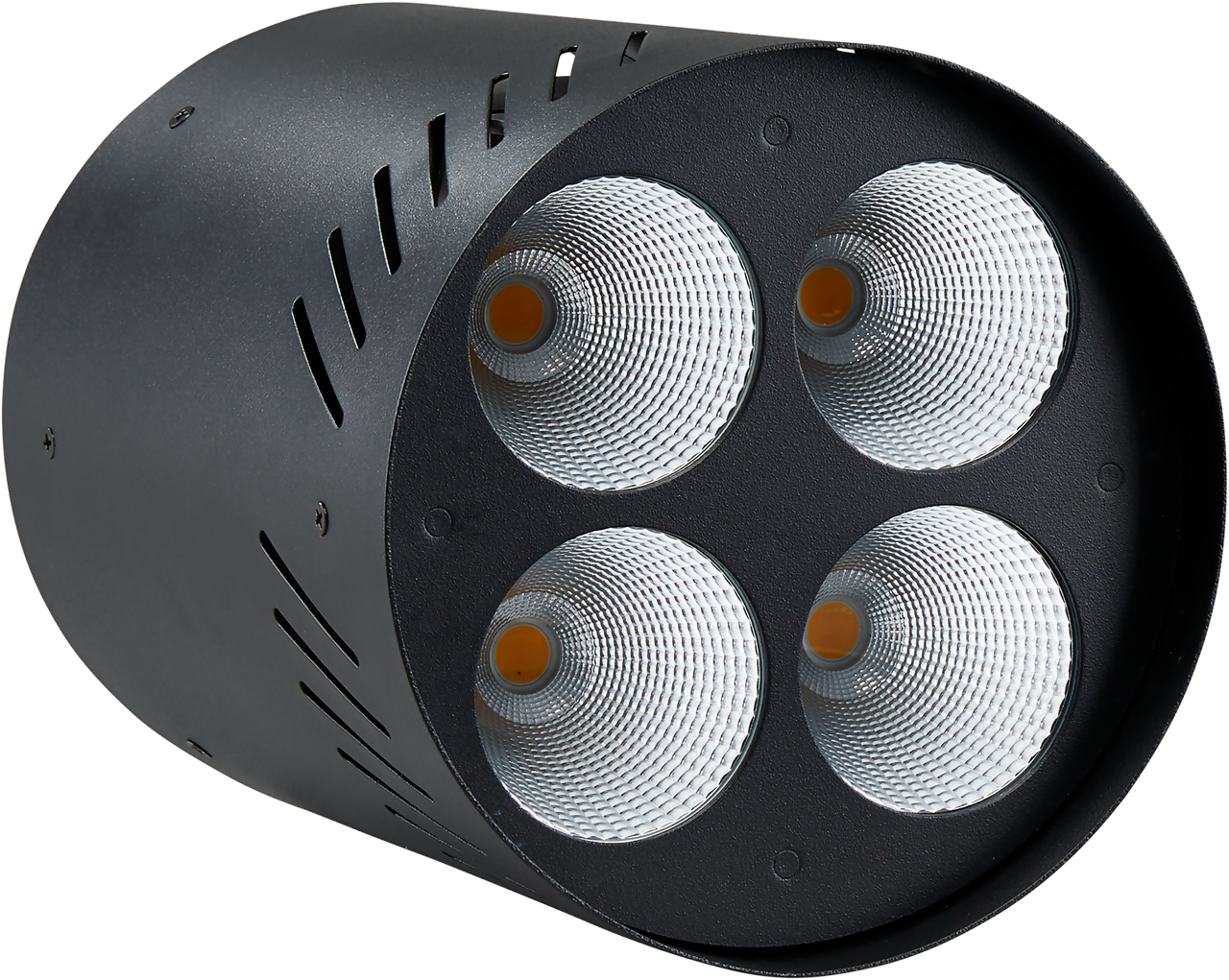 ARC PRO EMERGENCY 4 CELL RROUND 2700K/37 DEGREE BLACK